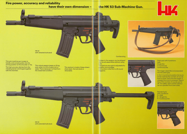 Heckler & Koch HK53 – The Armourers Bench