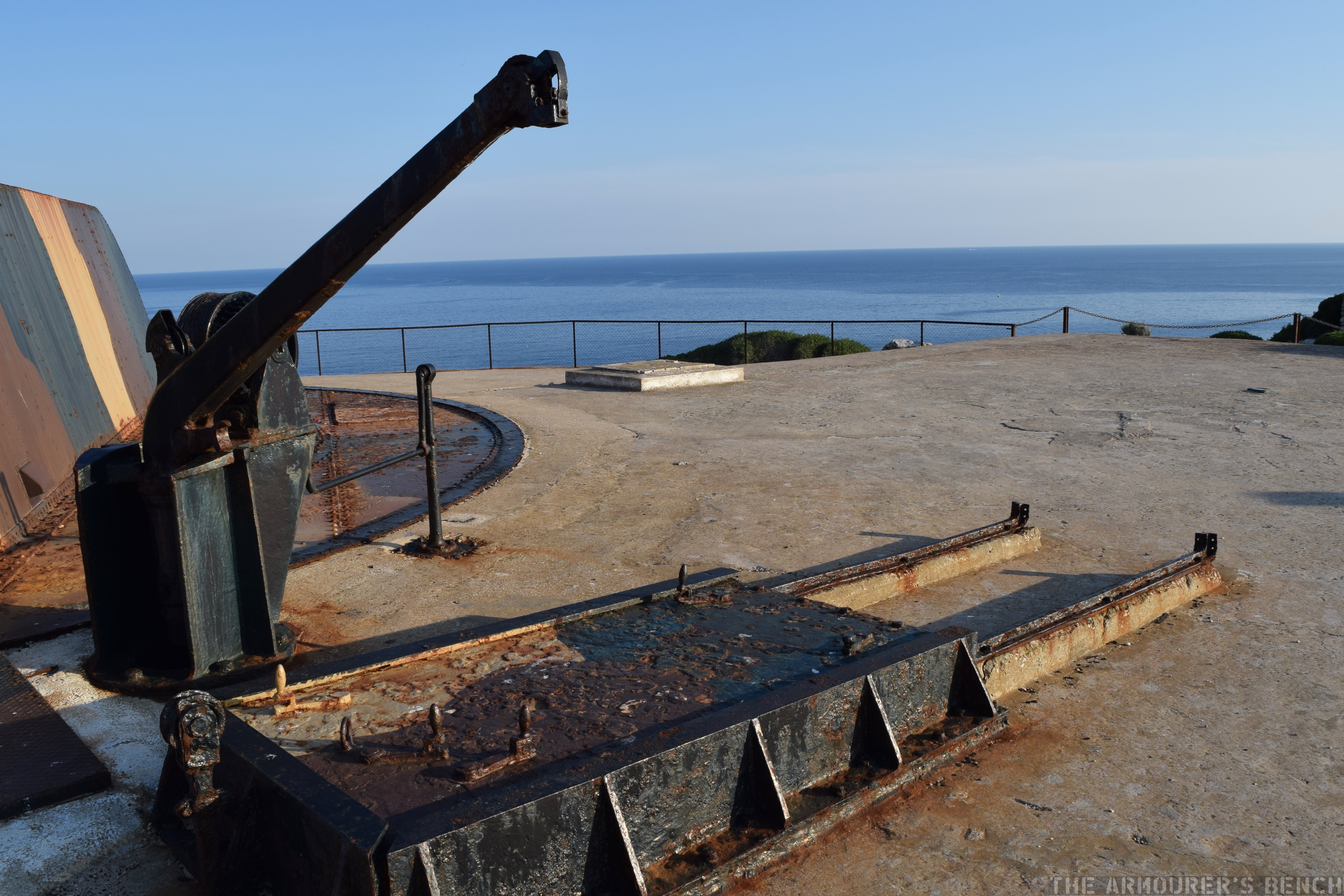 Photographs: 15 Inch Vickers Coastal Guns, Menorca – The Armourers Bench