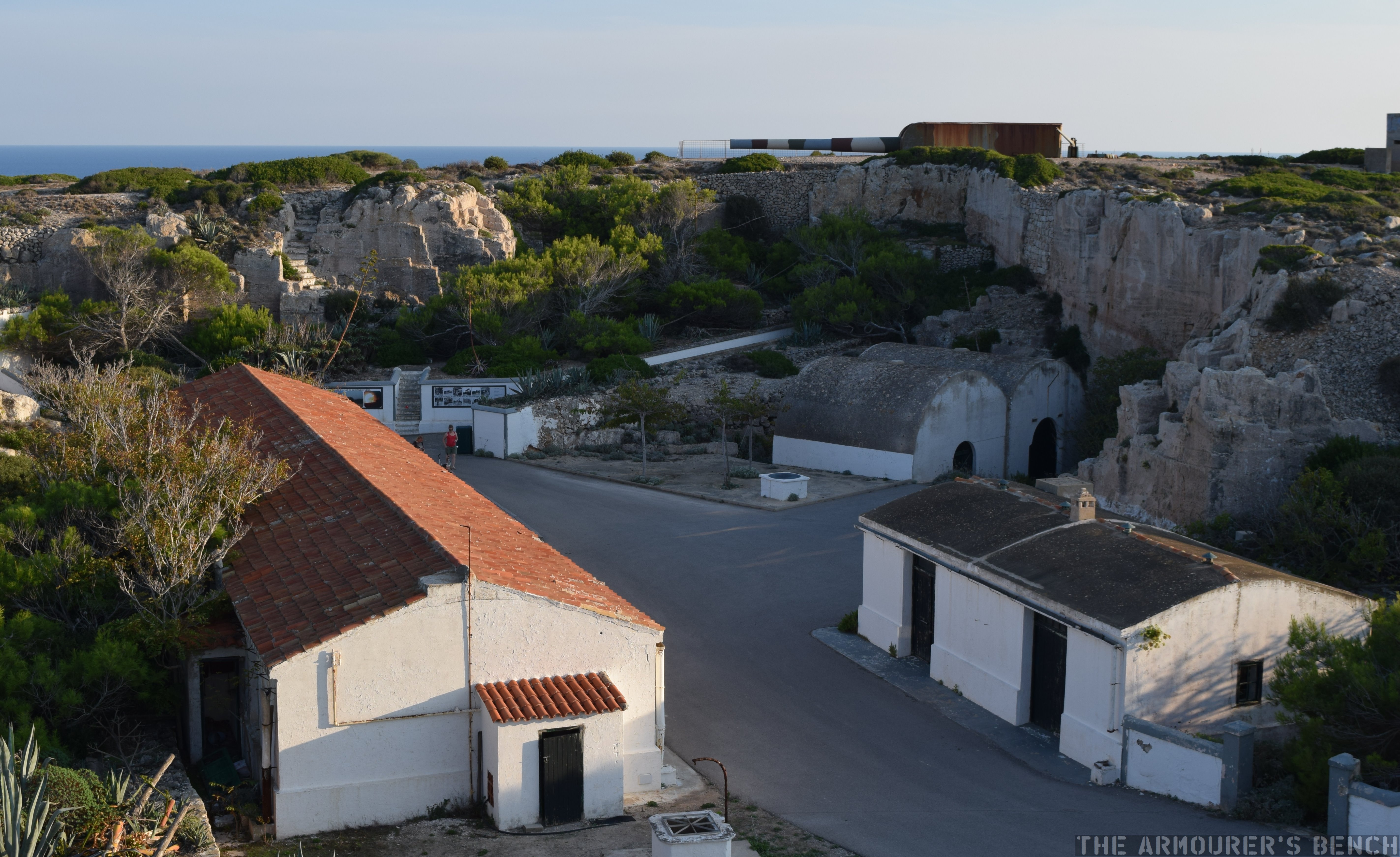 Photographs: 15 Inch Vickers Coastal Guns, Menorca – The Armourers Bench
