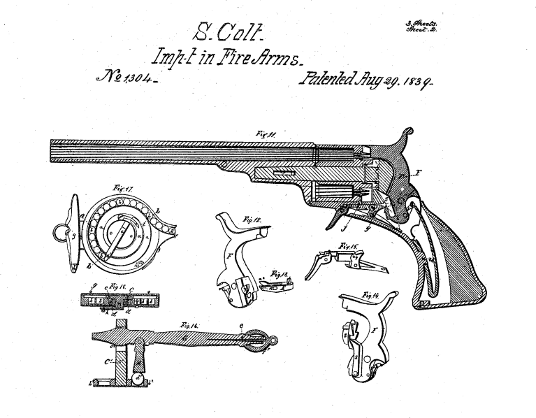 Colt Paterson Revolver – The Armourers Bench