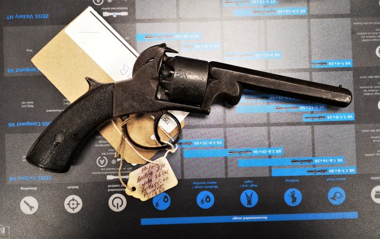 Webley-Bentley Percussion Revolver – The Armourers Bench