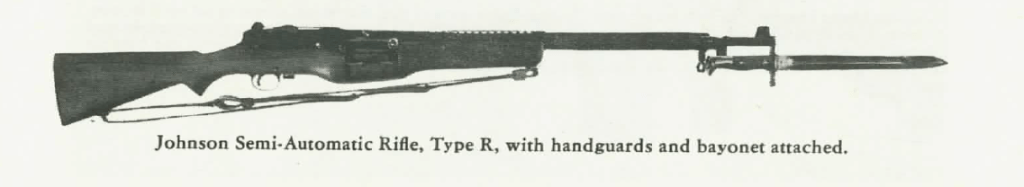 Early Johnson Rifle with Handguard & Bayonet Lug – The Armourers Bench