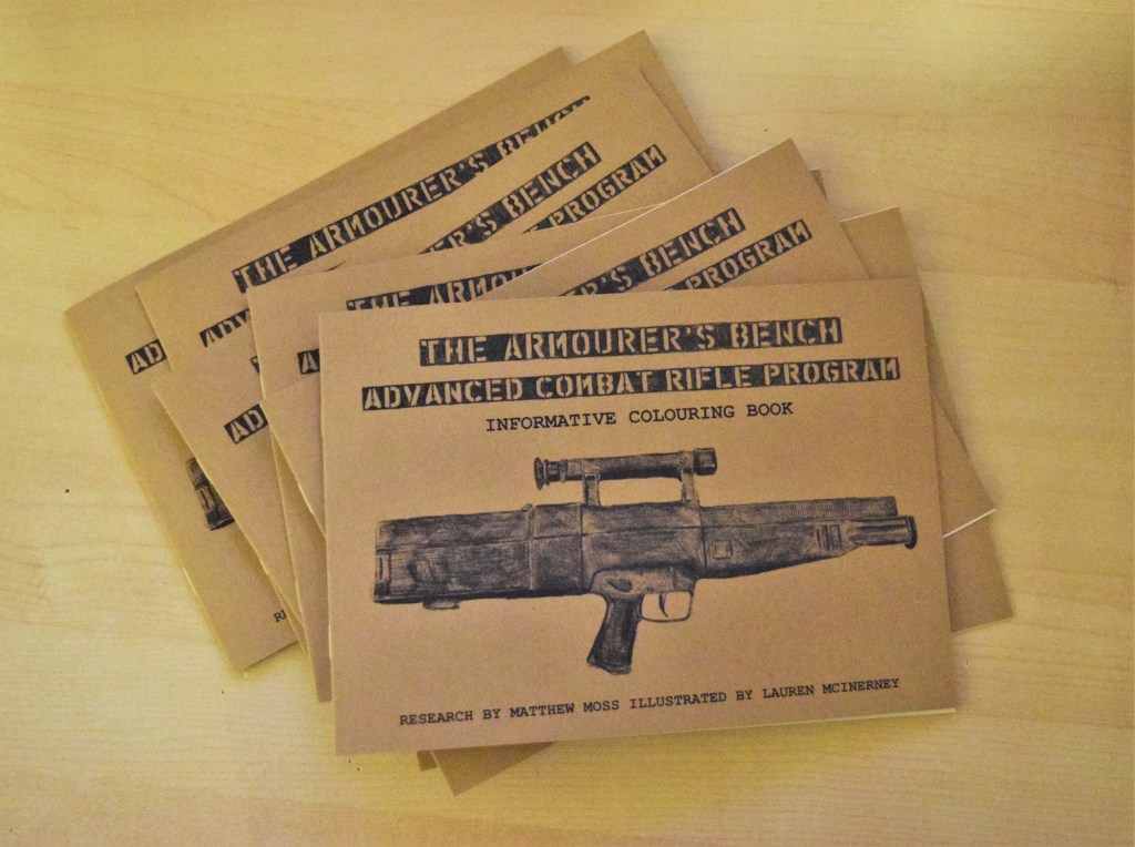 Introducing the TAB Advance Combat Rifle Colouring Book! – The ...