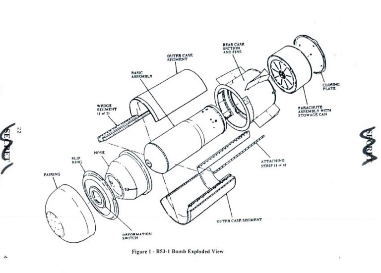The B53 ‘Bunker Busting’ Thermonuclear Bomb – The Armourers Bench