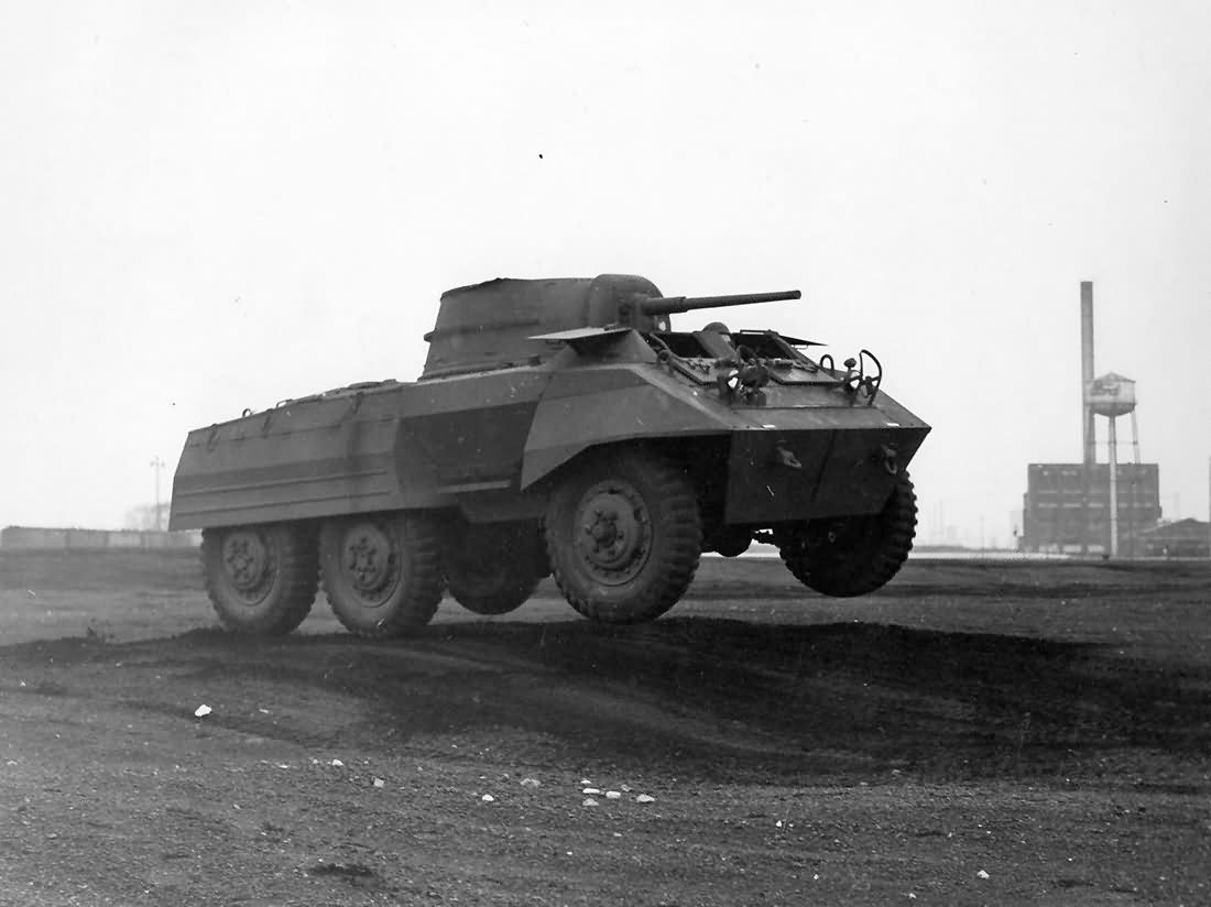 The M8 Greyhound Armoured Car – The Armourers Bench