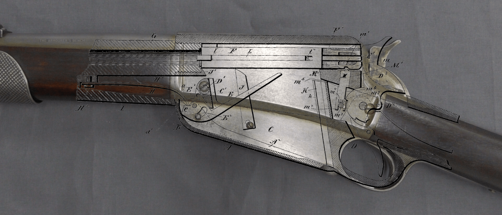 1895 Slide Action Rifle Prototype – The Armourers Bench