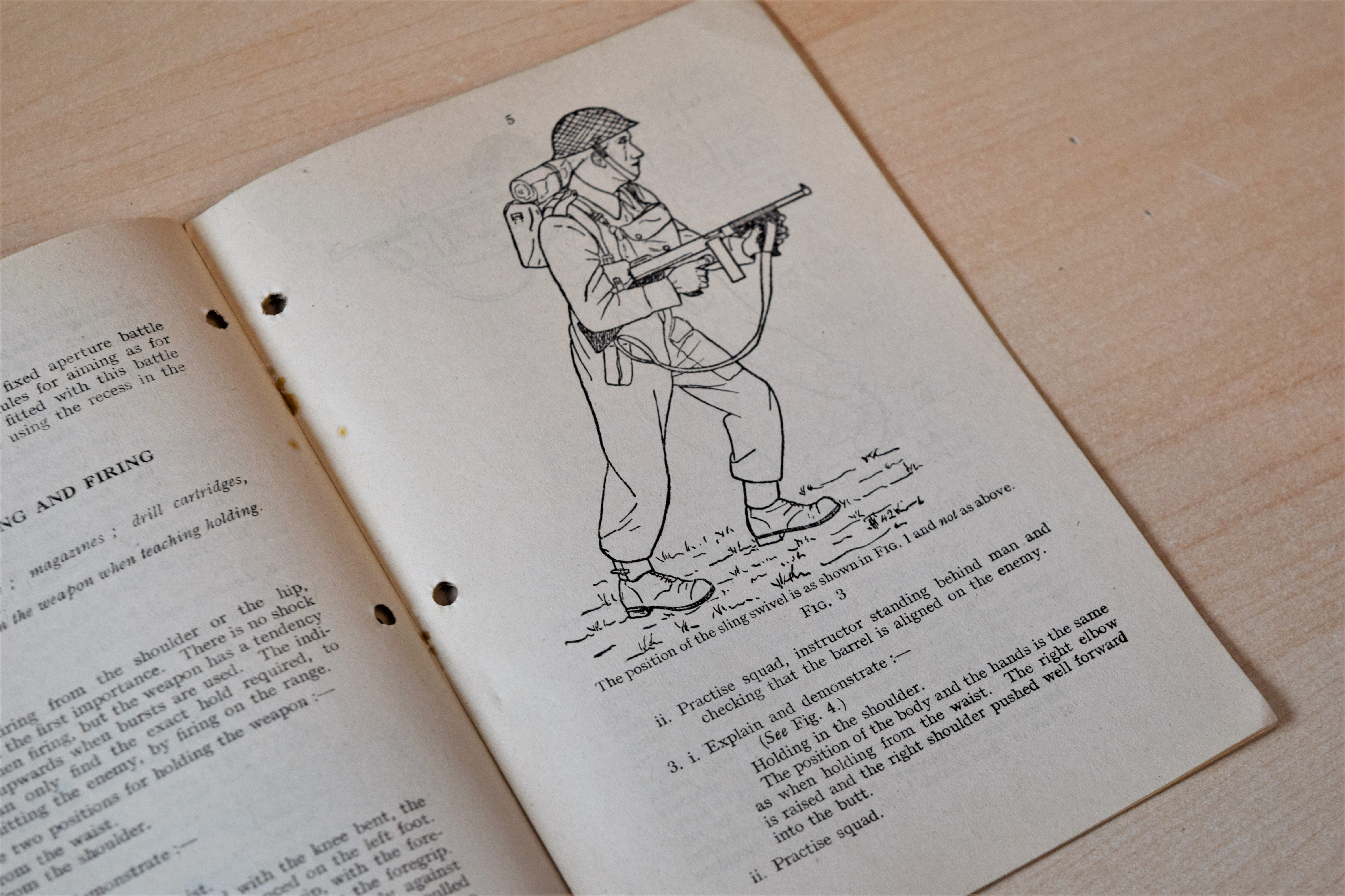 British Army Thompson Submachine Gun Manual – The Armourers Bench