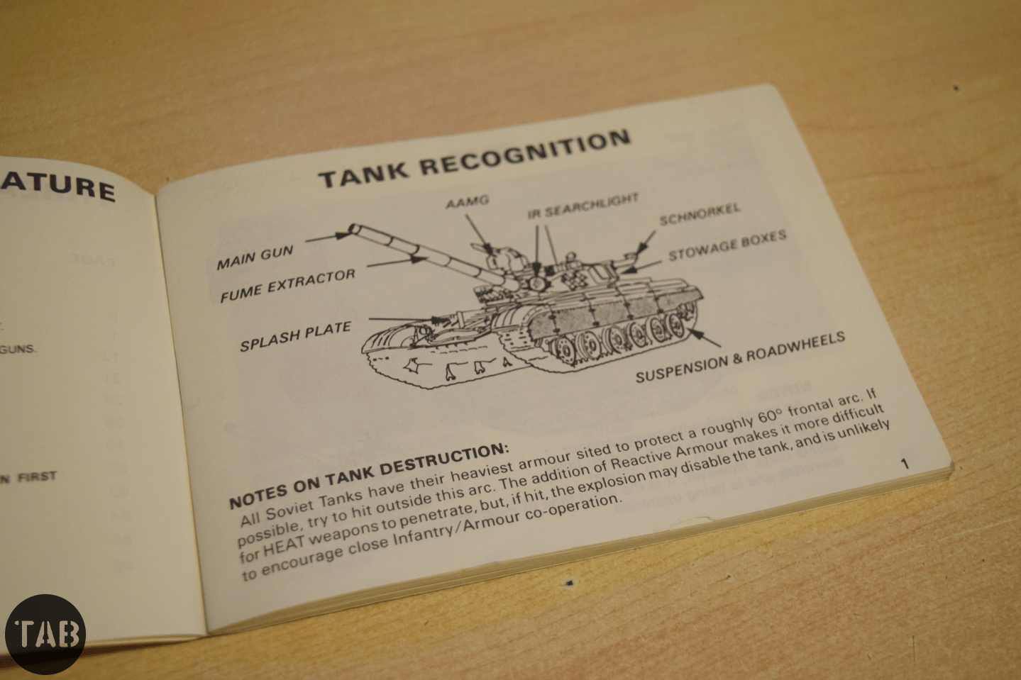 GSFG – The Armourers Bench
