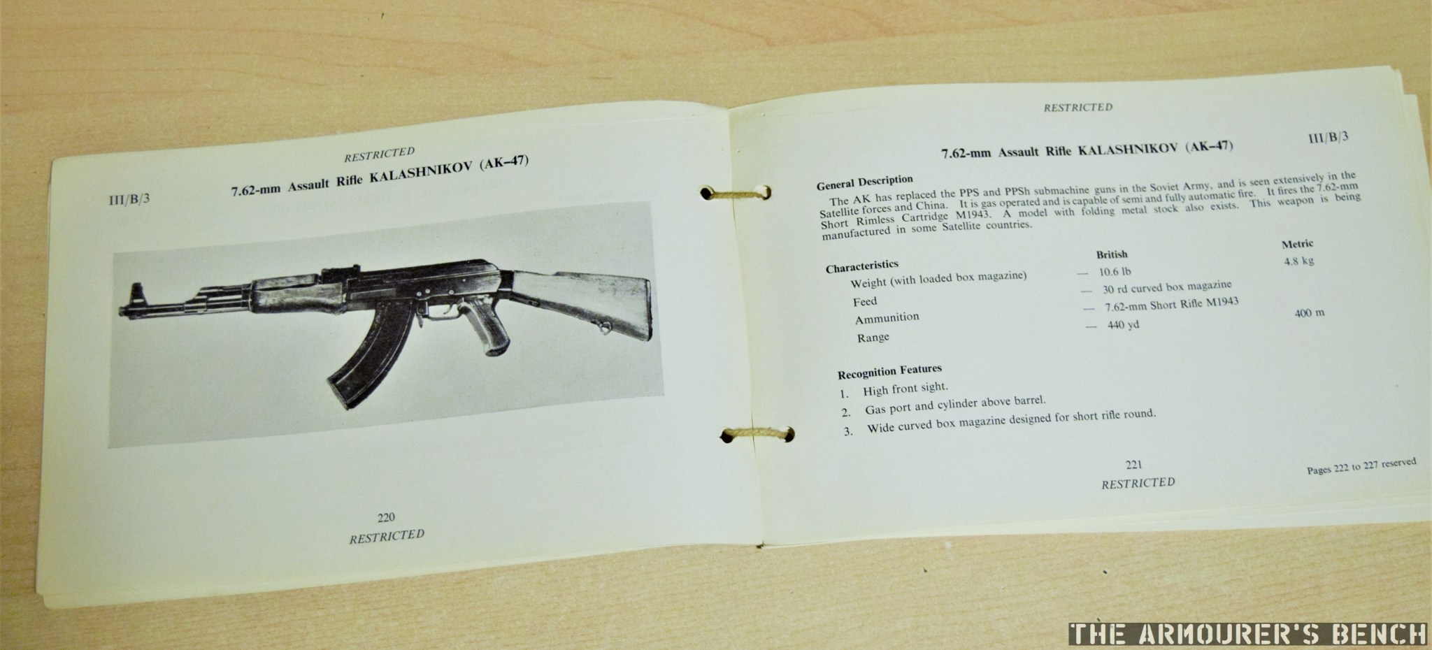1966 Soviet Weapons Recognition Guide – The Armourers Bench