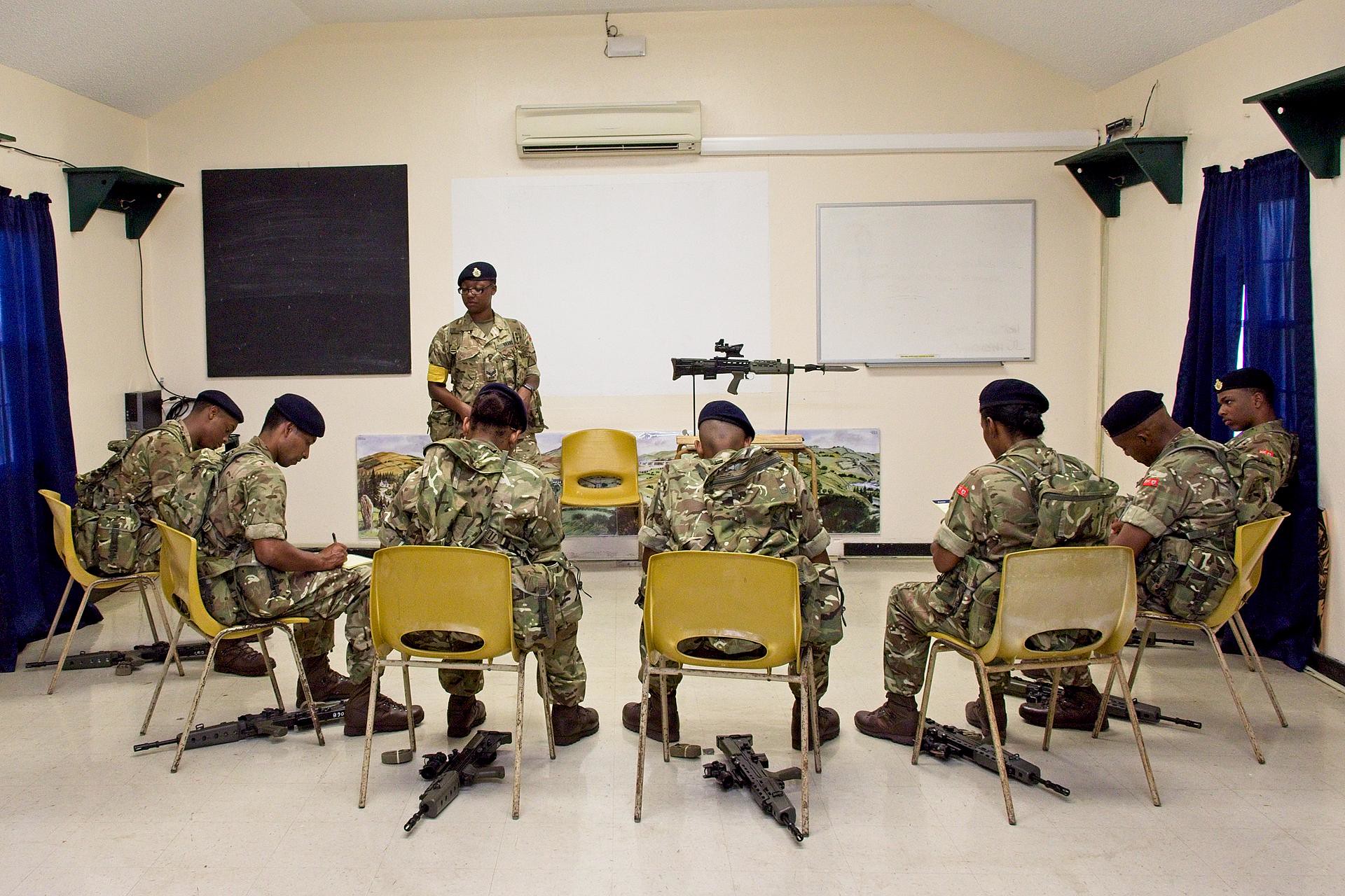 Bermuda Regiment – The Armourers Bench
