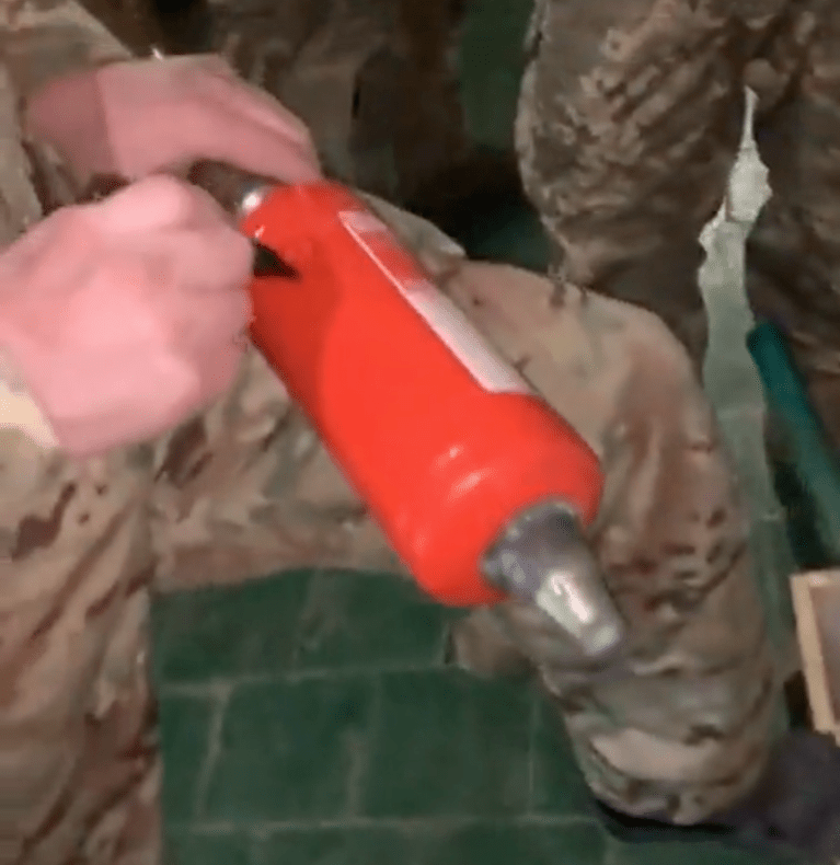 Makeshift Fire Extinguisher RPG Warhead – The Armourers Bench