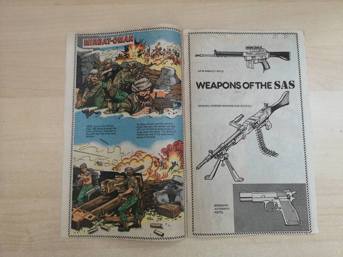 ‘Super Soldiers of the SAS’ – The Armourers Bench