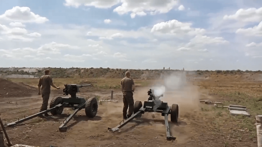 Dismounted 2A28s as Improvised Support Guns – The Armourers Bench