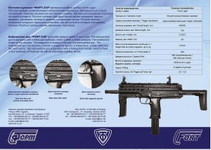Ukraine’s FORT 230 Submachine Gun – The Armourers Bench