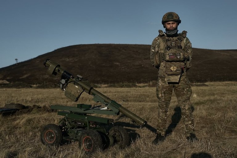Ukraine’s MANPADS-Unmanned Ground Vehicle – The Armourers Bench