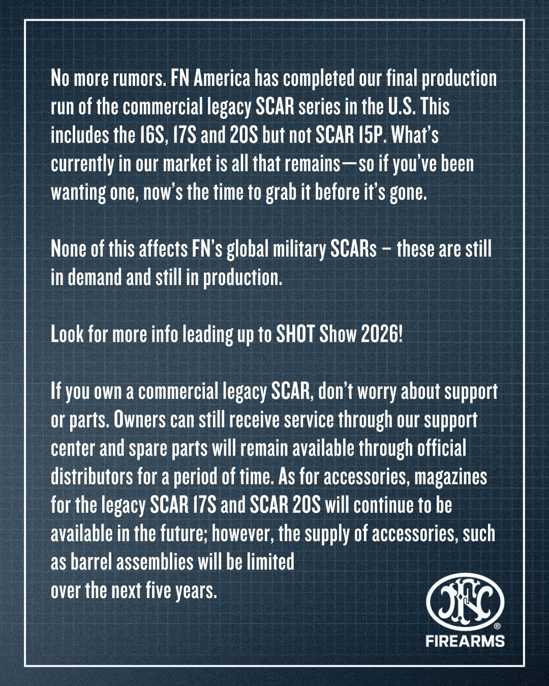 The SCAR Is Dead, Long Live the SCAR – The Armourers Bench